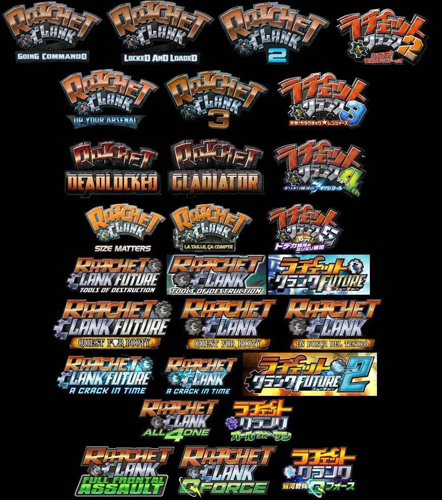 » Ratchet & Clank Logo Collection slateblog